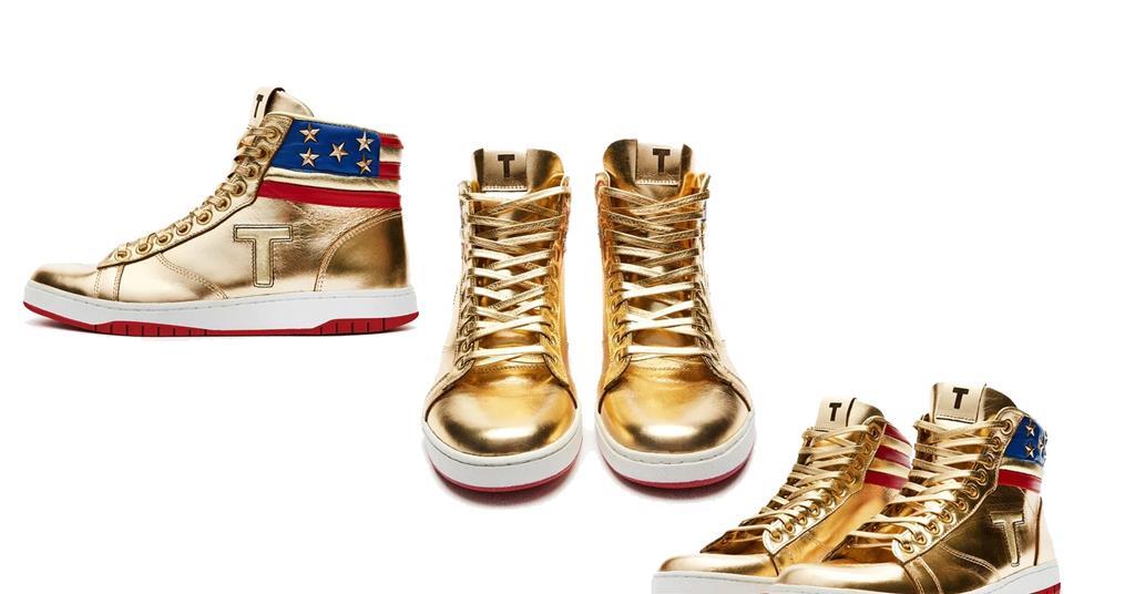 Trump unveils sneakers at Sneaker Con | News briefs | Sporting Goods ...