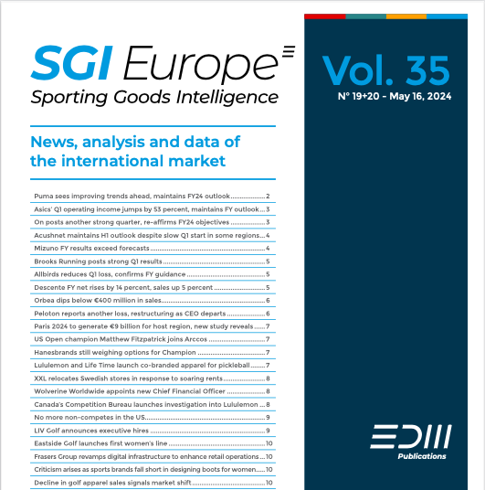 SGI Europe Executive Edition: Vol 35 - 19+20 | PDF Newsletter | Sporting Goods Intelligence