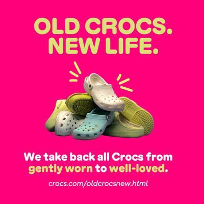 Crocs expands ‘Old Crocs. New Life’ program nationwide to promote ...