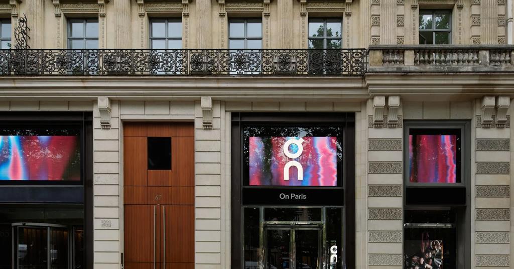 On Running opens its 35th store globally – on Champs-Élysées | Article ...