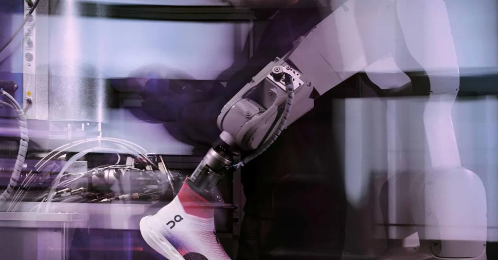 On with first robot made spray-on shoe | Article | Sporting Goods ...