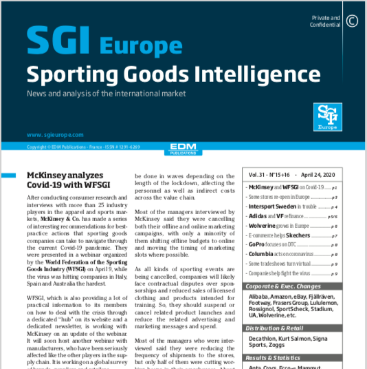 SGI Europe Newsletter: Vol 31 - 15+16 | PDF Newsletter | Sporting Goods ...