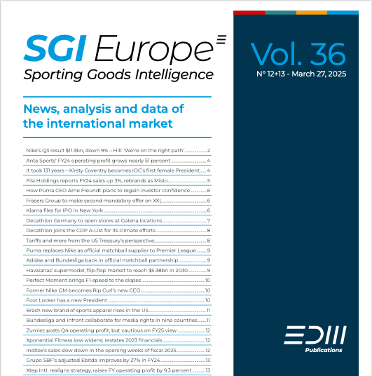 SGI Europe Executive Edition: Vol 36 - 12+13 | PDF Newsletter | Sporting Goods Intelligence