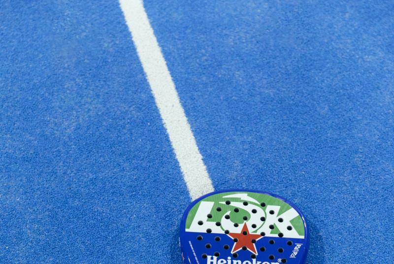 Heineken 0.0 x Lõk launch special edition padel racket with integrated ...