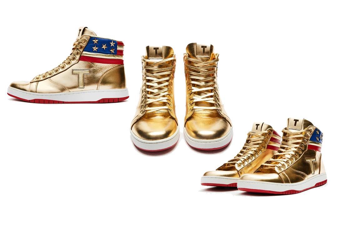 Trump unveils sneakers at Sneaker Con | News briefs | Sporting Goods ...