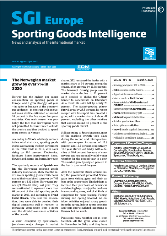 SGI Europe Executive Edition: Vol 32 - 9+10 | PDF Newsletter | Sporting ...